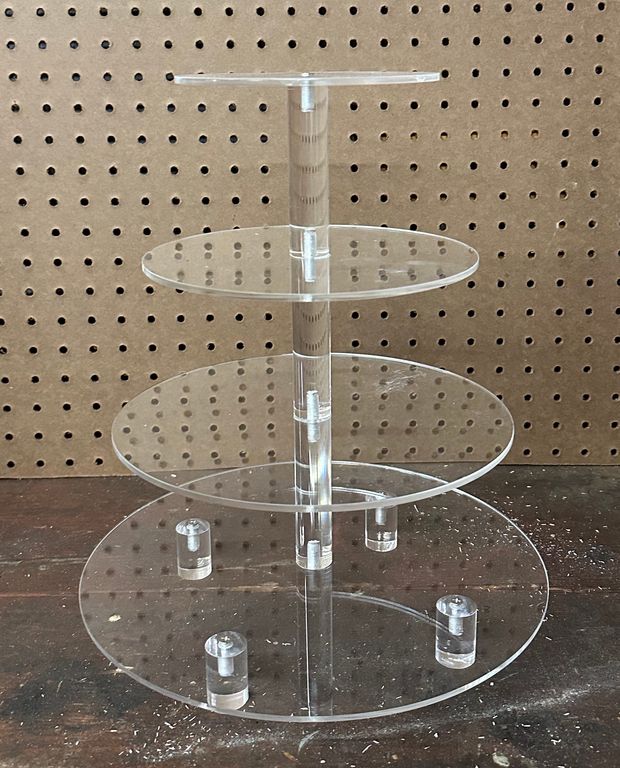 Louisville Tool Library: 4 Tier Cake Stand Assembly