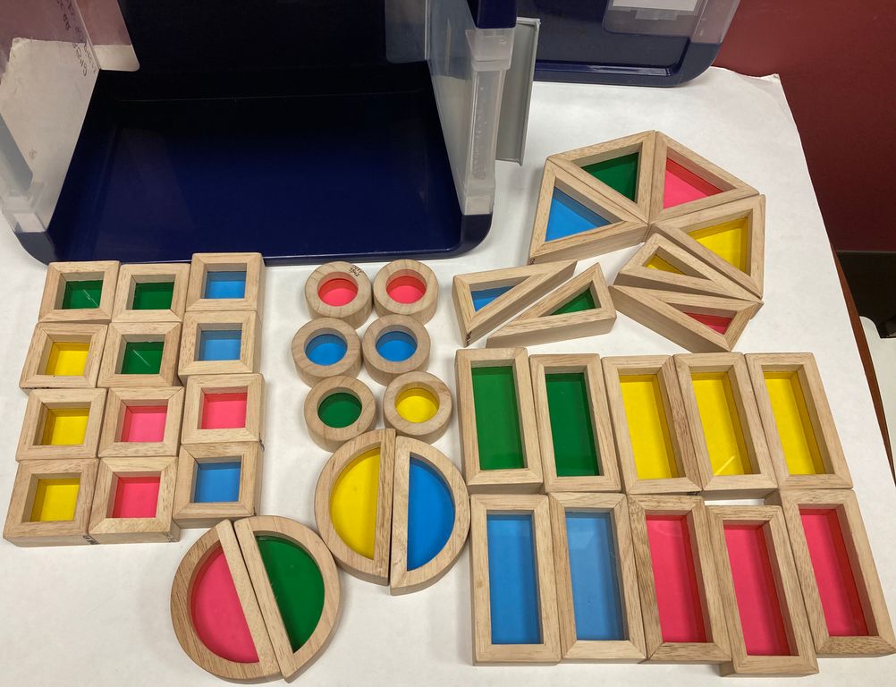 Penticton CCRR Library: Junior Rainbow Blocks