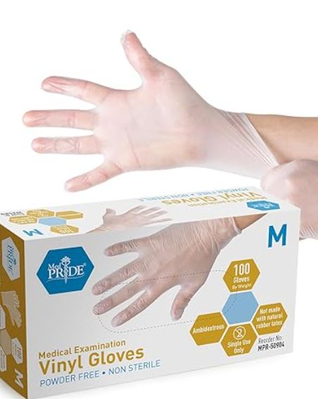 STEM Library Lab: Gloves, Vinyl (20+ pk)